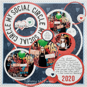 Social Circles Layout – Tammy McEwen – Photos2Albums