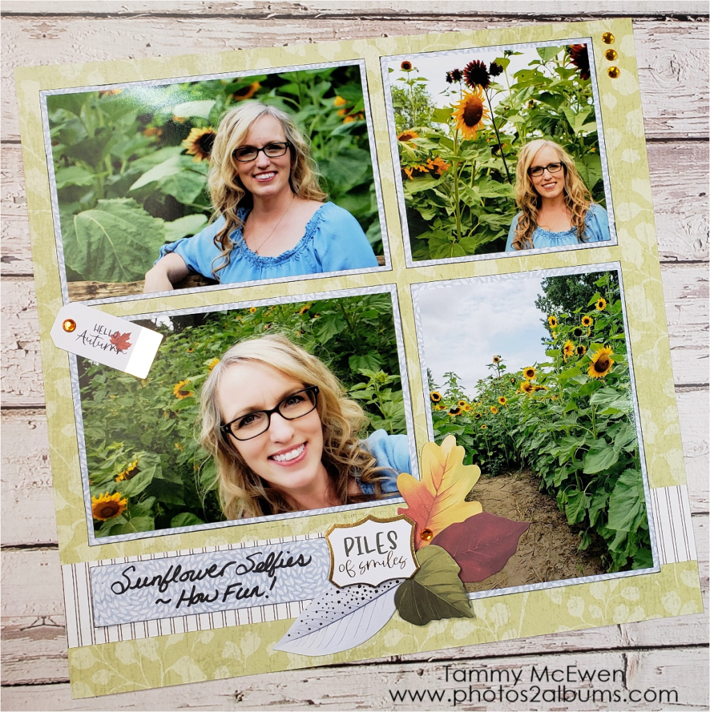 5 TIPS for a 10 MINUTE LAYOUT – Tammy McEwen – Photos2Albums